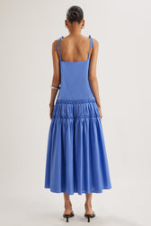 Layal Dress in Azure
